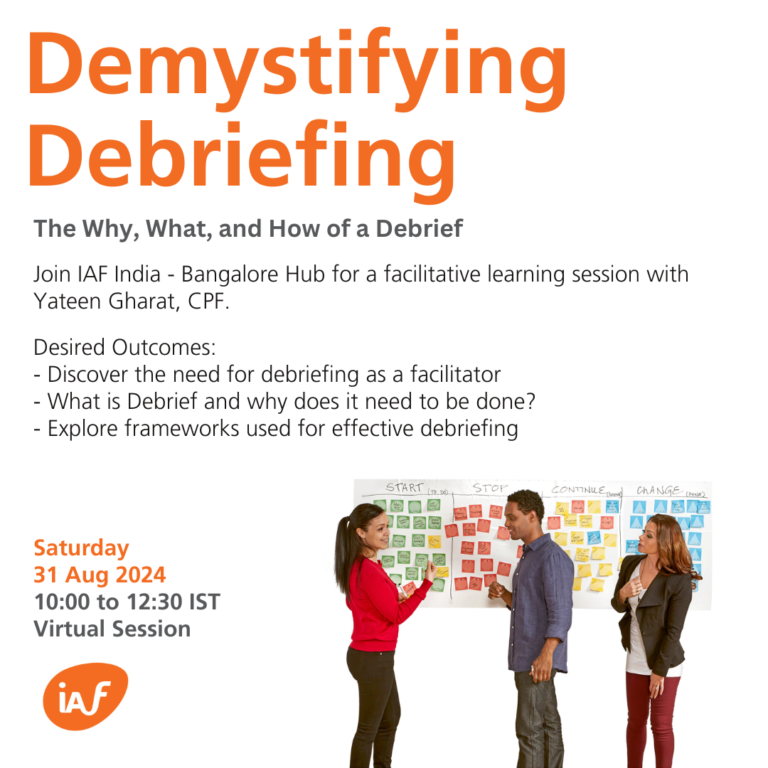 Demystifying Debriefing – IAF India